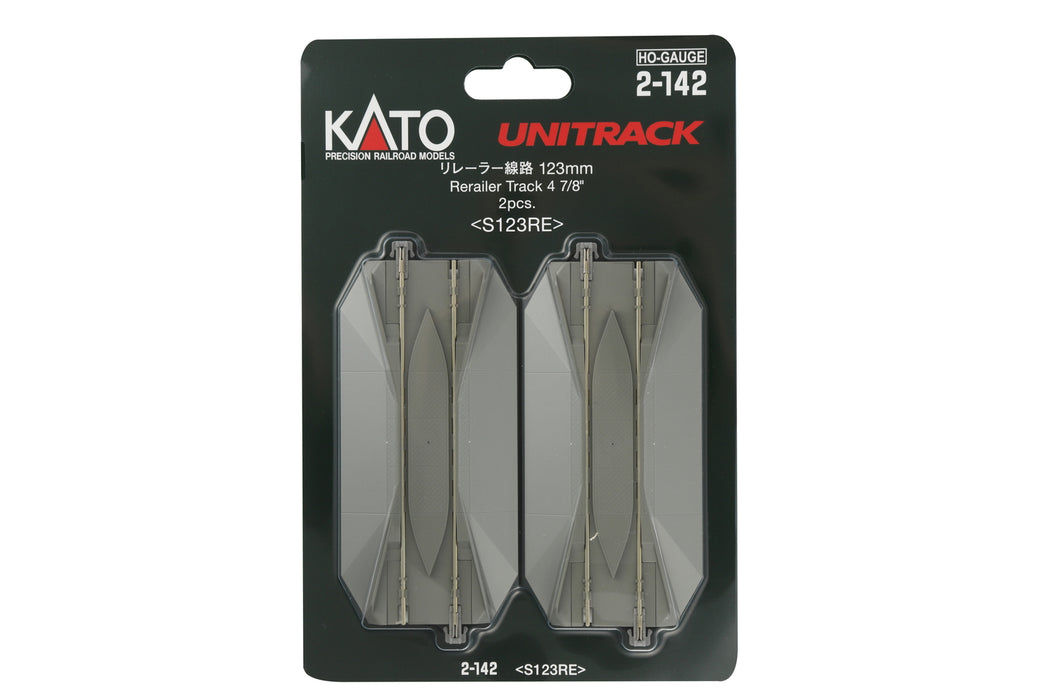 Kato 2-142 Unitrack 123mm Rerailer Track (1pc) (HO) — Branchline Hobby Shop