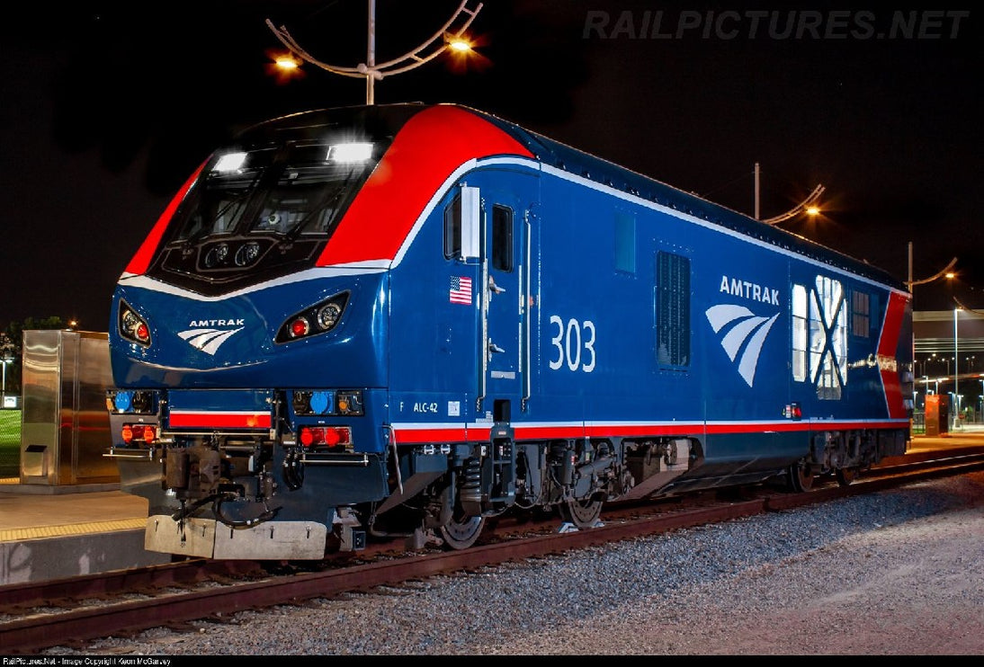 Kato 176-6052 ALC-42 Charger Amtrak Phase VI #303 Diesel Locomotive ...