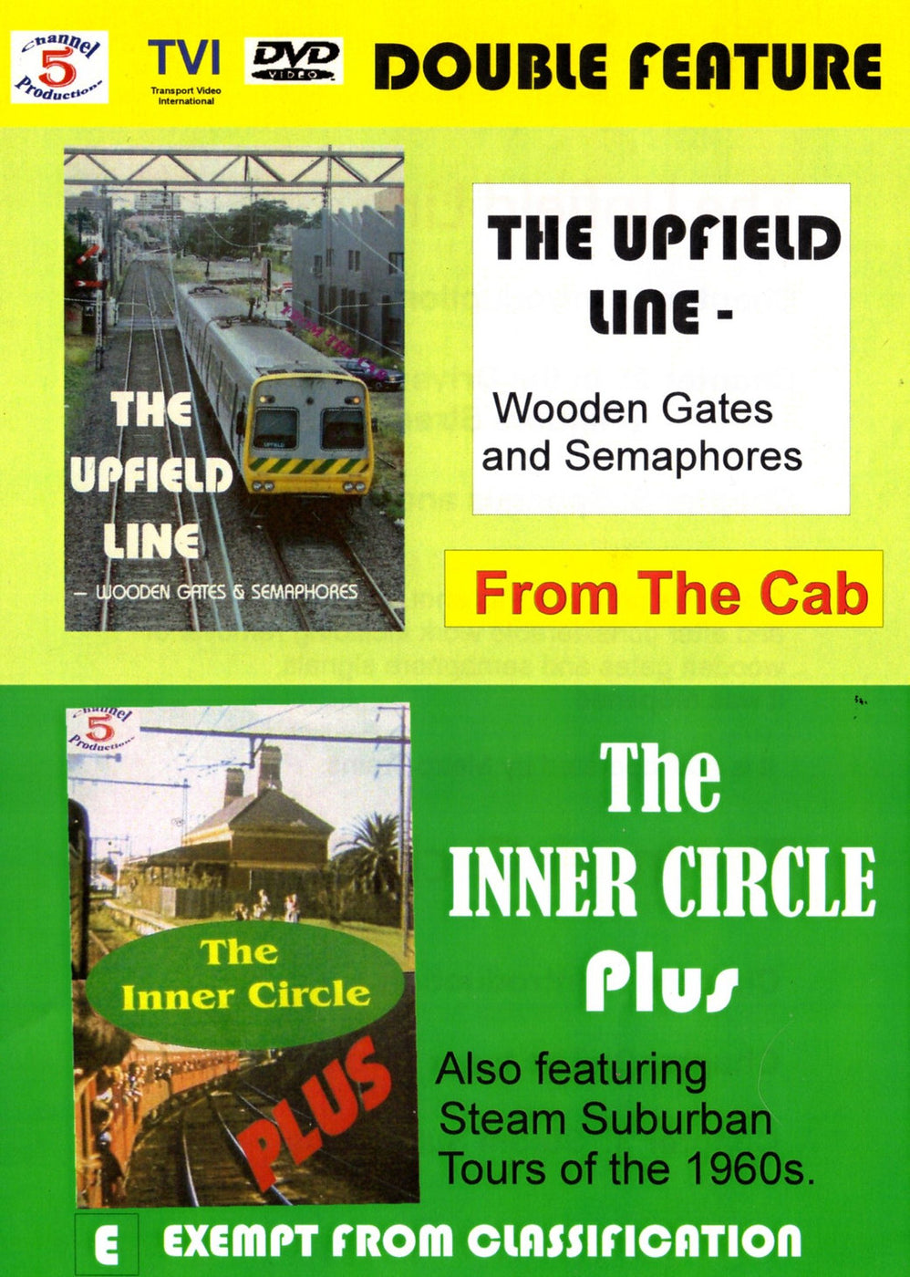 DVD CFRD1003 Double Feature - The Upfield Line/The Inner Circle ...