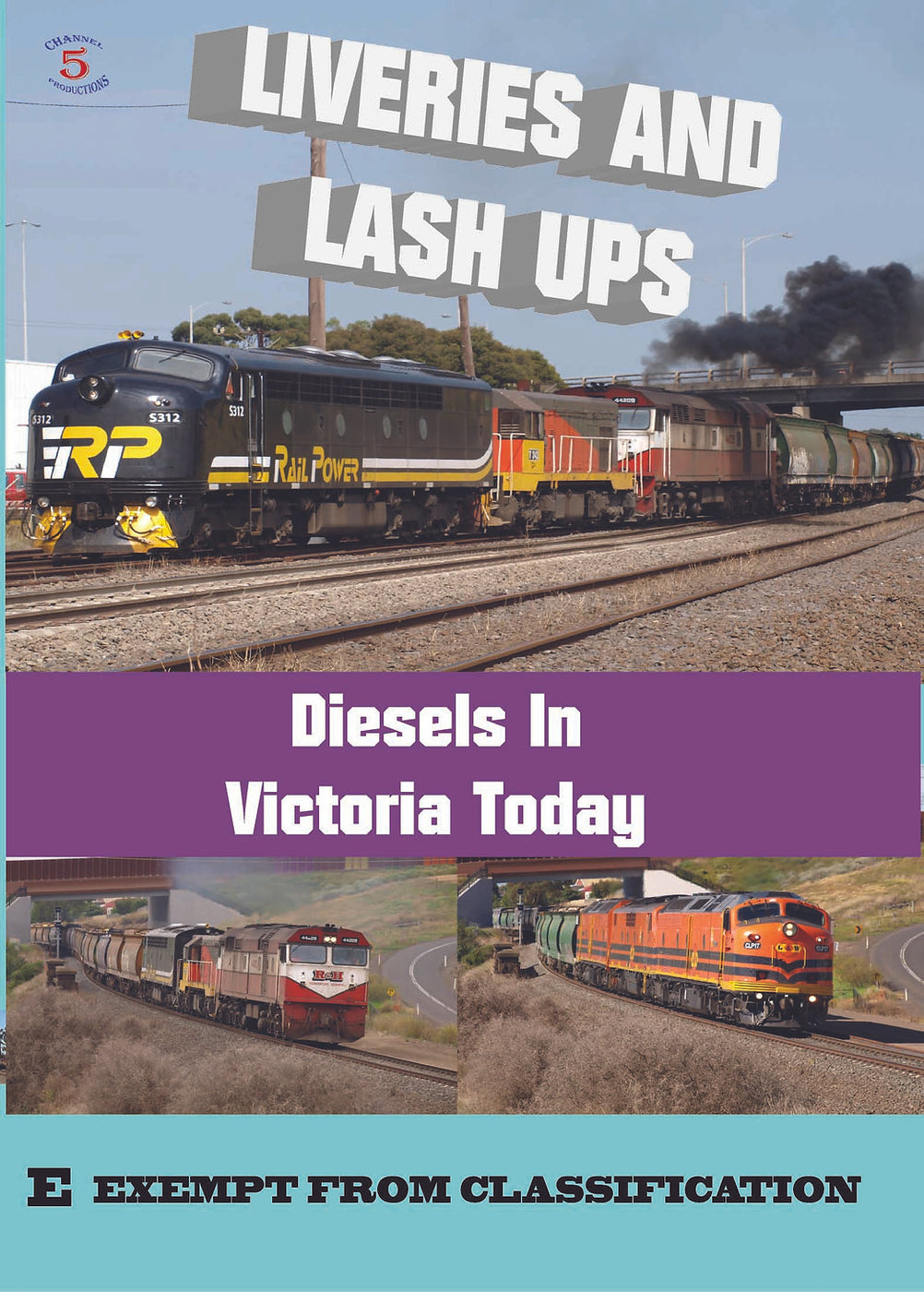 DVD CFRD1039 Liveries and Lash-ups - Diesel in Victoria Today ...