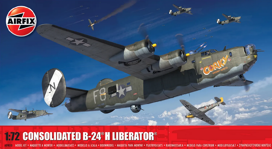 Airfix A09010 Consolidated B-24H Liberator 1:72 — Branchline Hobby Shop