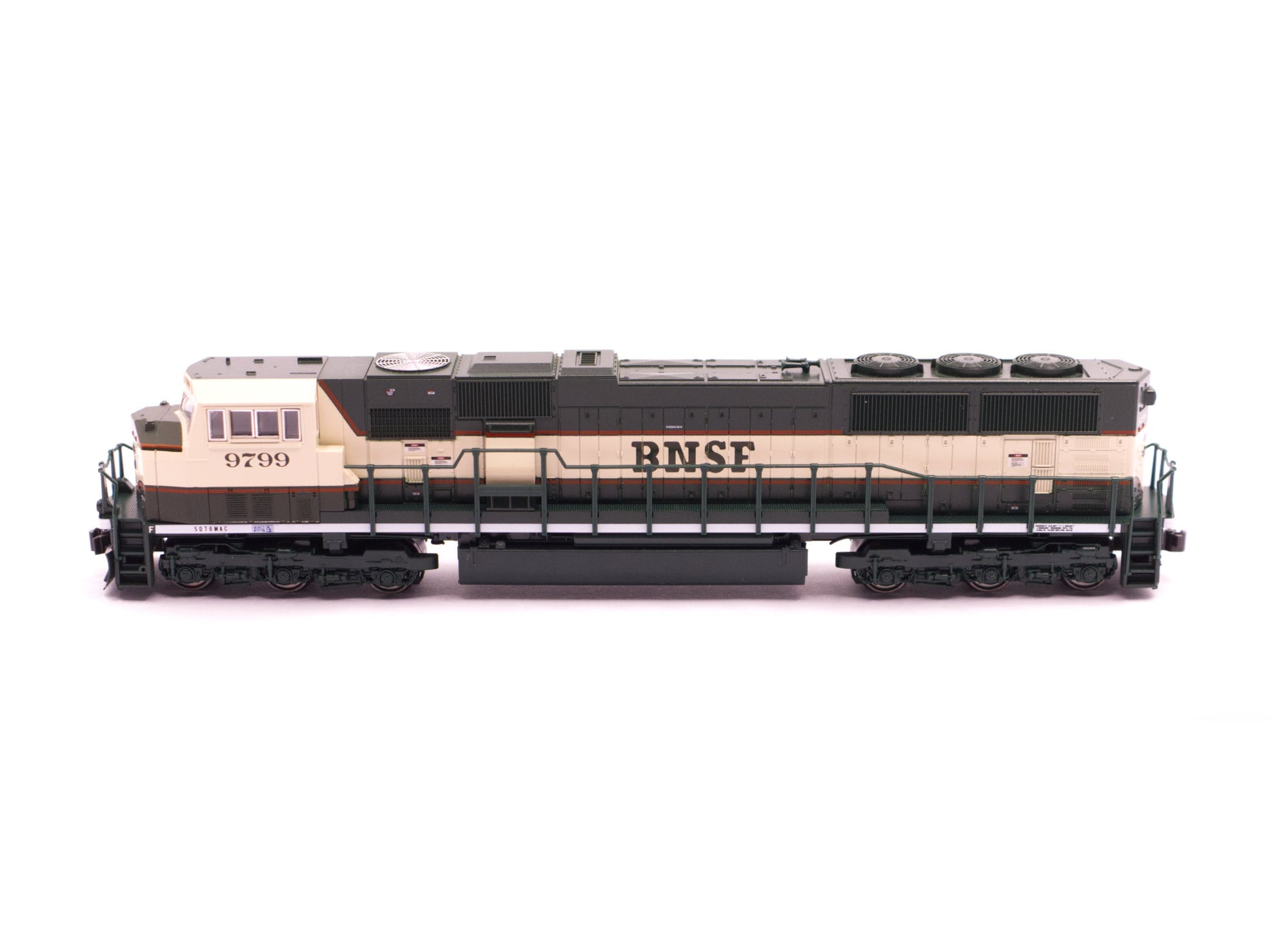 Kato 176-6313 EMD SD70MAC Diesel Locomotive - BNSF #9799 — Branchline ...