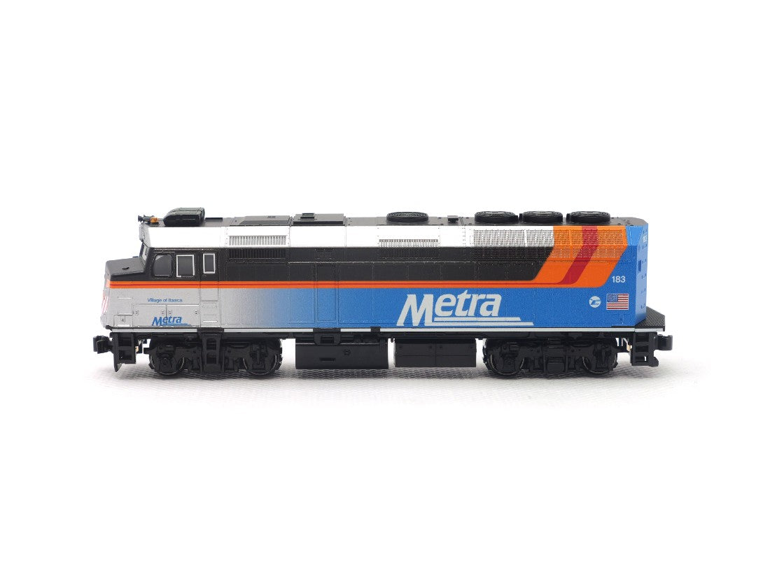 Kato 176-9108 F40PH Chicago Metra #183 "Village of Itasca" — Branchline ...