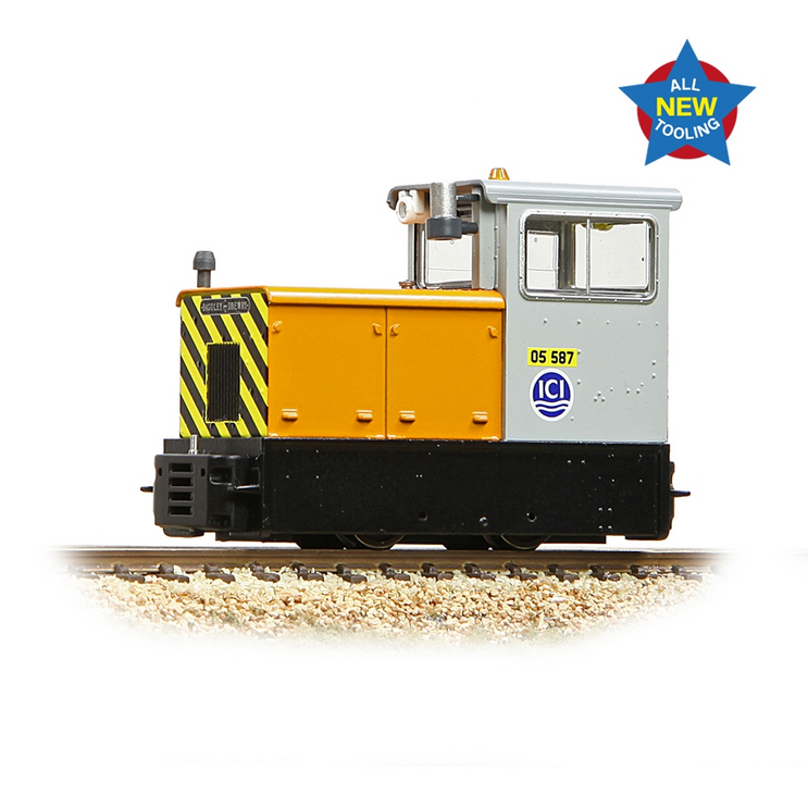 Bachmann Narrow Gauge 392-028 Baguley Drewey 70HP Diesel - ICI Orange ...