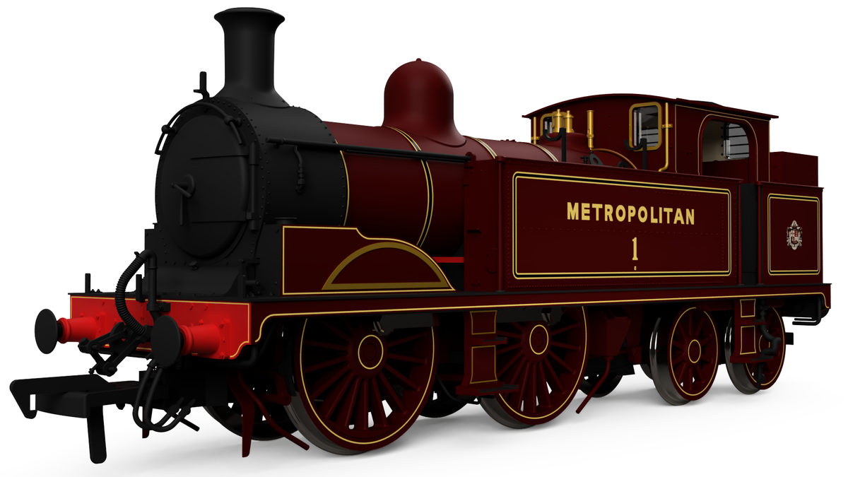 Rapido 909504 Metropolitan 'E' Class Tank Locomotive - Metropolitan Ra ...
