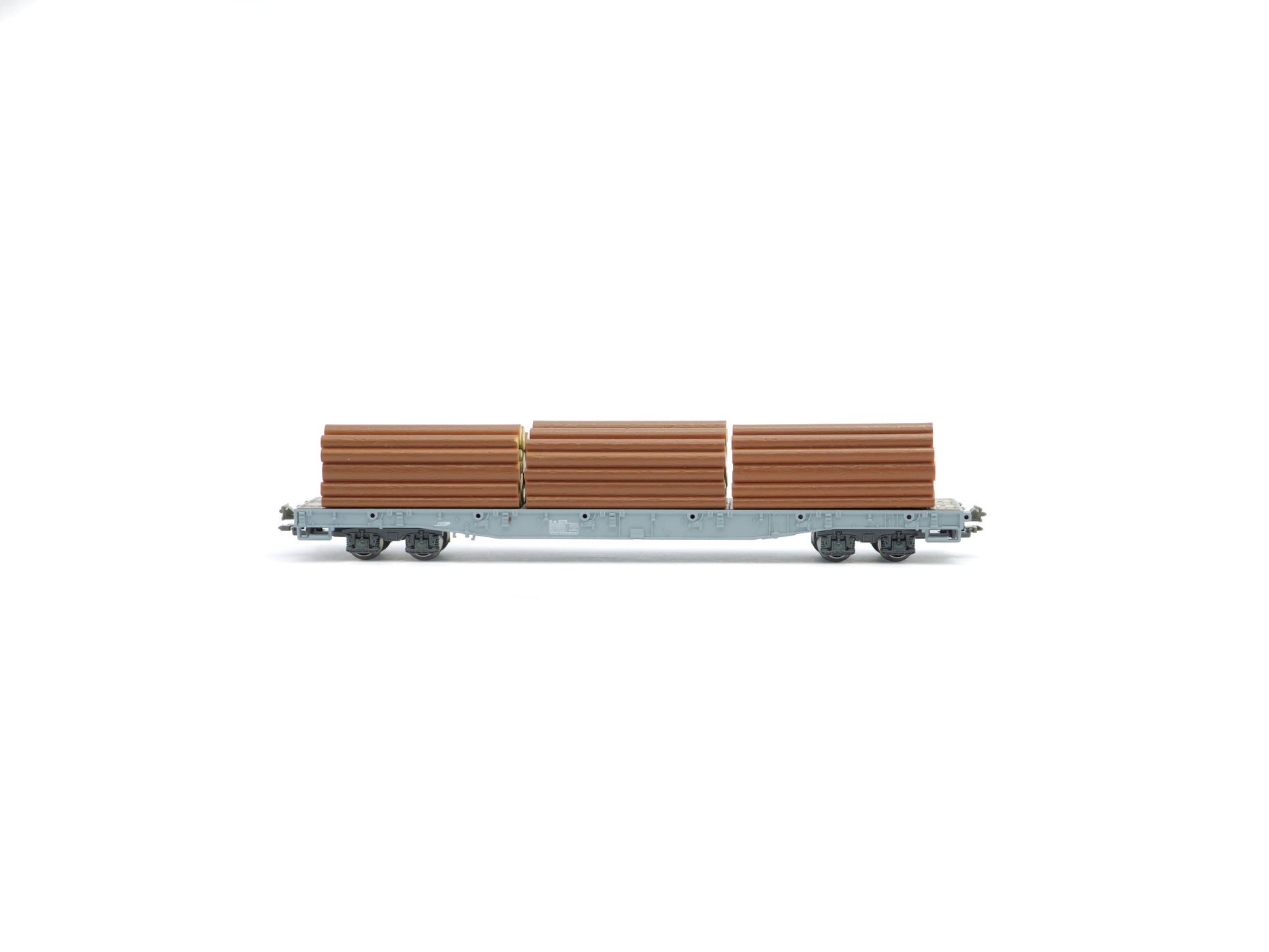 Kato 10-1891 RhB flat car R-w with logs (4 car set) — Branchline Hobby Shop