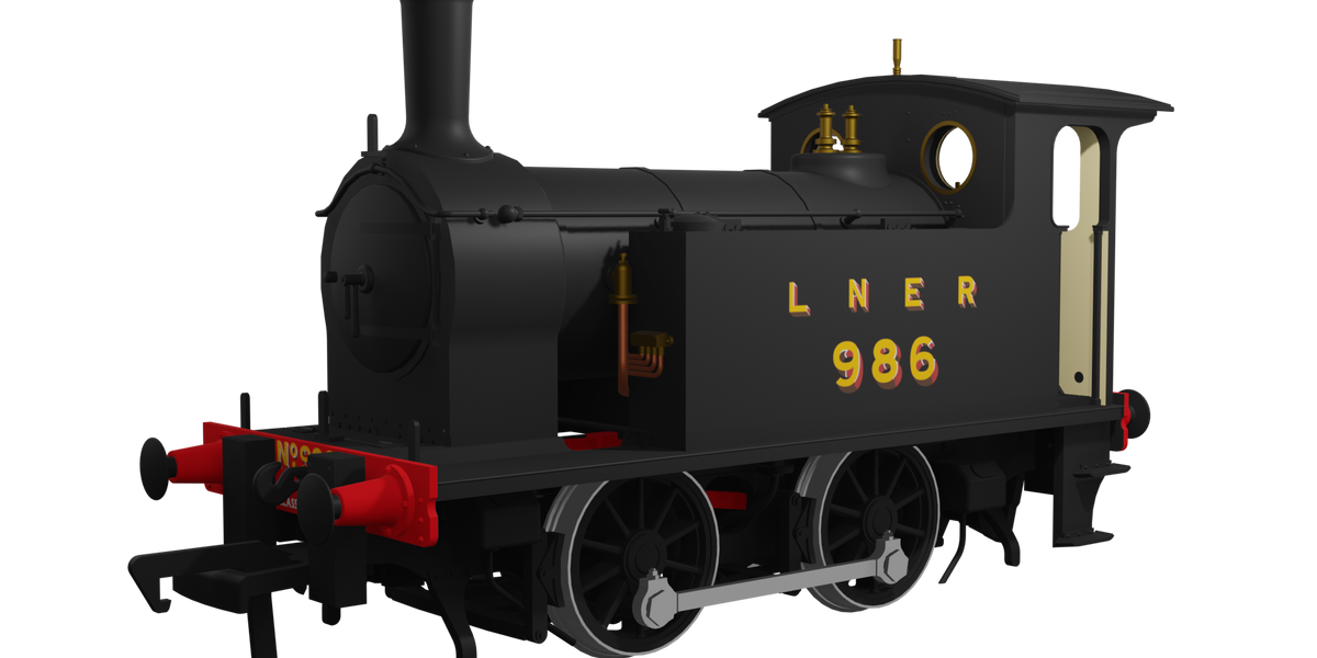 RAPIDO 932006 LNER Y7 Steam Locomotive – No.986 LNER Livery ...