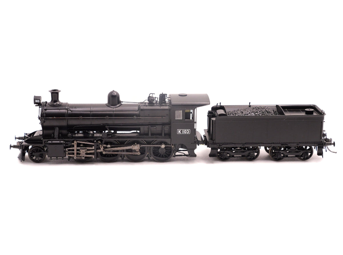 SDS Models KVR351 K Class Steam Locomotive K103 - Flare Top Tender, 19 ...