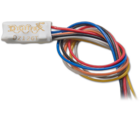 Digitrax DZ126T 1 Amp Tiny Series 6 decoder for Z, N & HO — Branchline ...