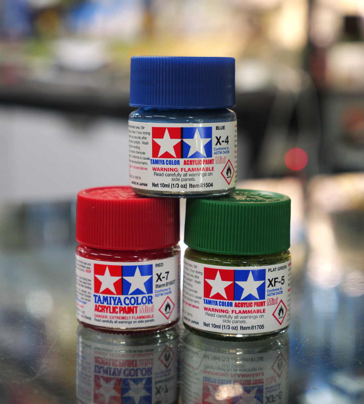Tamiya Colour Acrylic Paint (10ml) — Branchline Hobby Shop