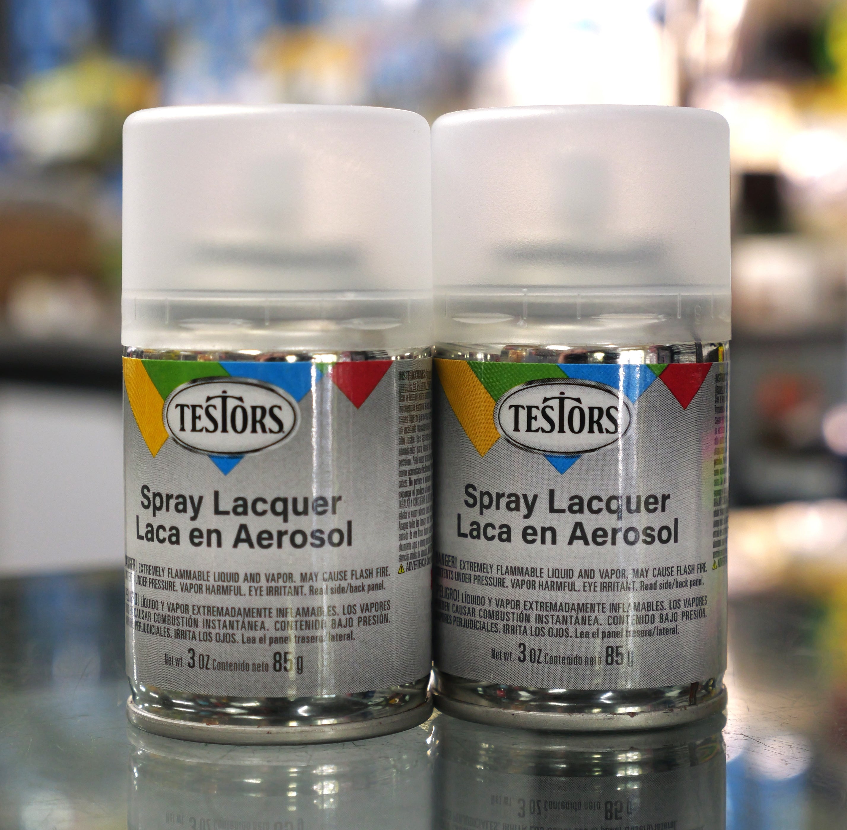 Testors Spray Lacquer Finish (85g) — Branchline Hobby Shop