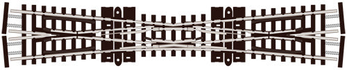 Peco SL-E380F Crossing, Single Slip — Branchline Hobby Shop