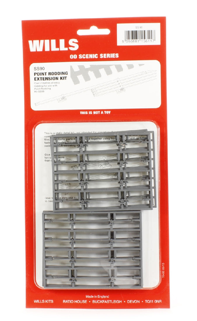 WILLS SS90 POINT RODDING EXT — Branchline Hobby Shop